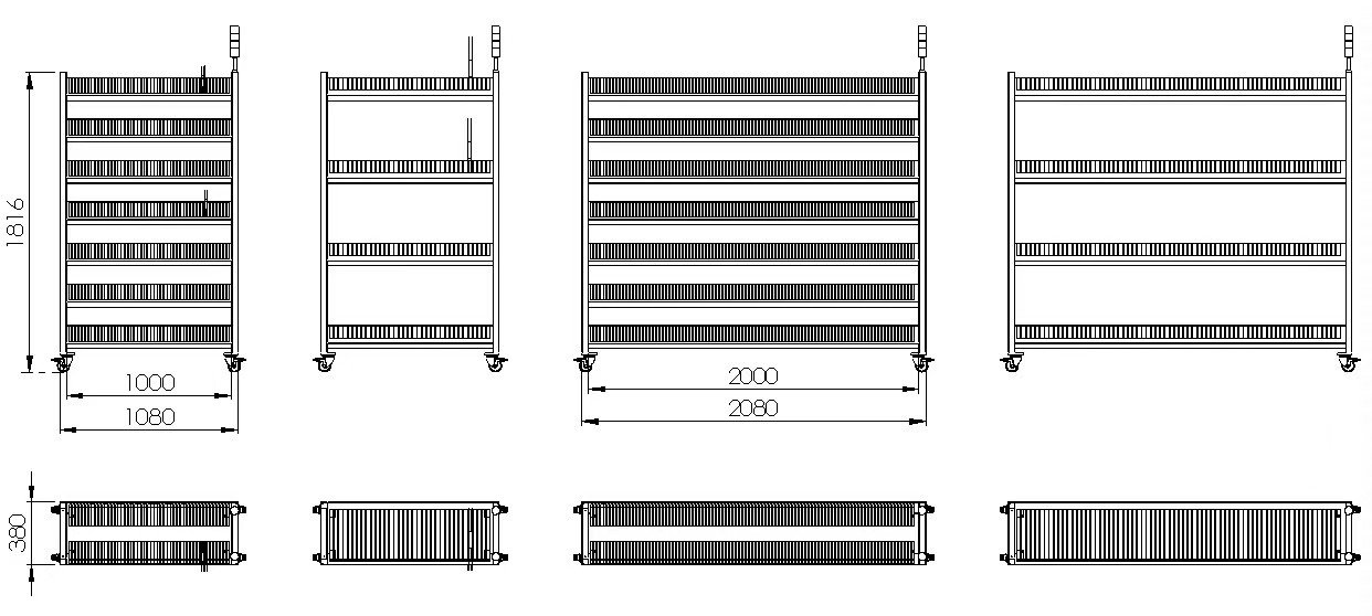 SMART RACK FOR REELS - Osdems Industrial